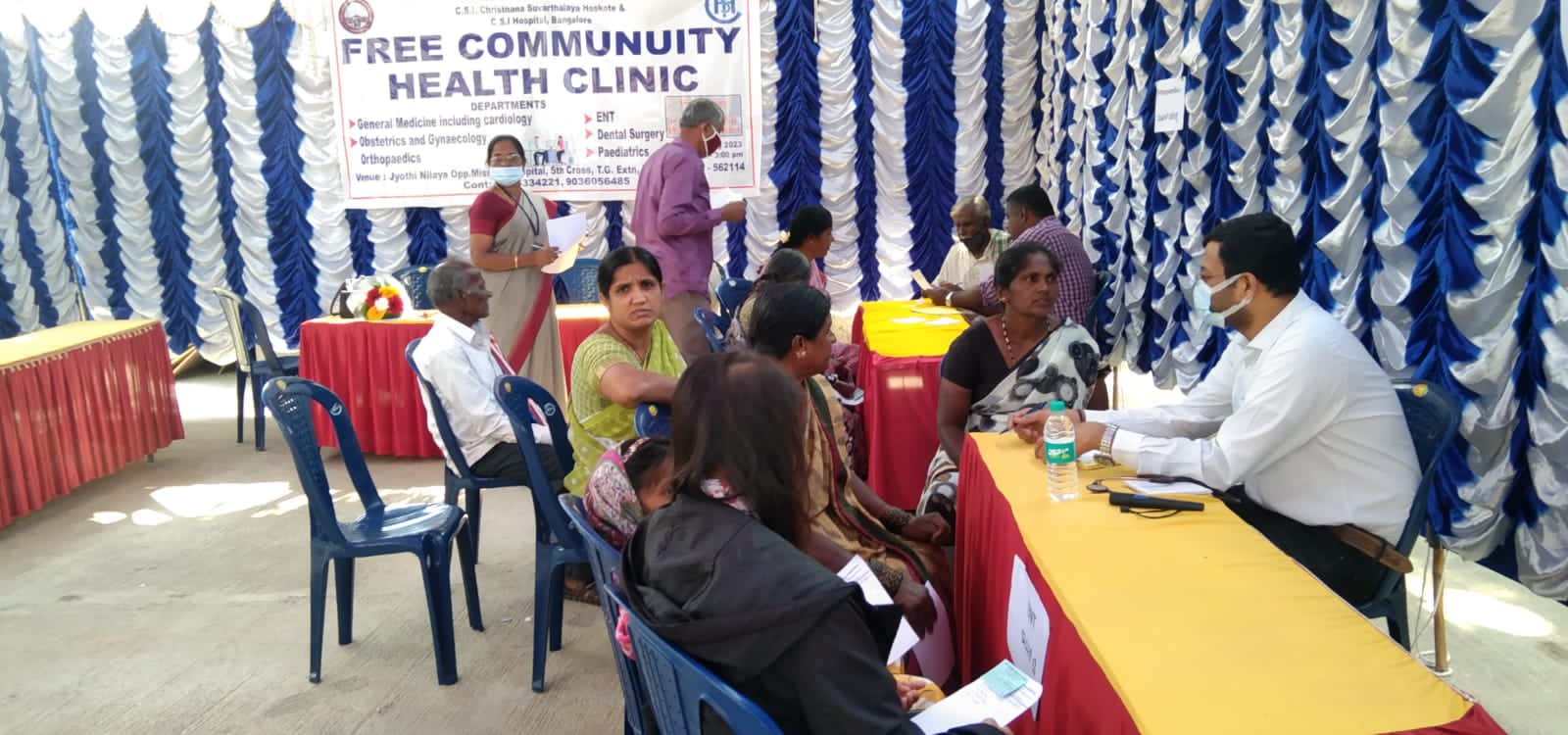 Free Community Health Medical Clinic | Karnataka Central Diocese