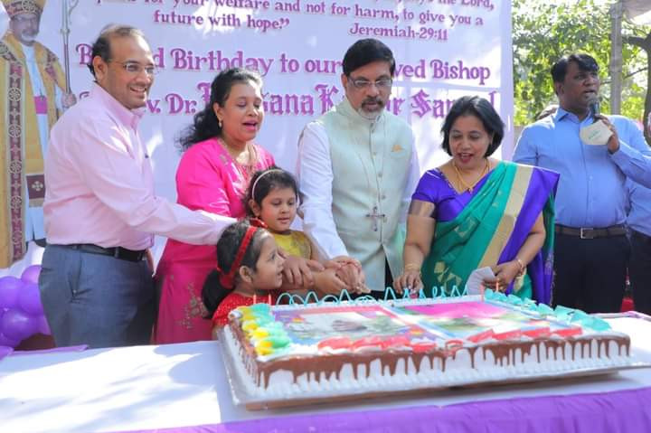 Bishop's Birthday Service and Celebrations | Karnataka Central Diocese