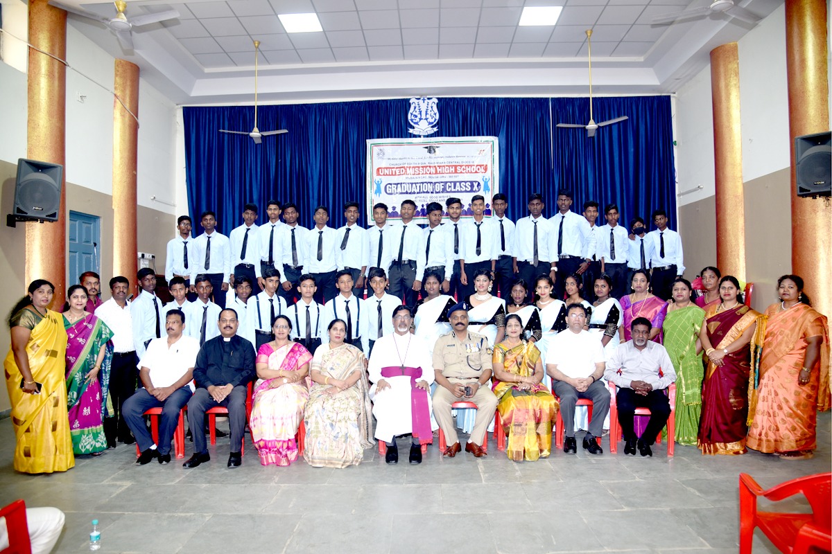 United Mission High School Graduation | Karnataka Central Diocese