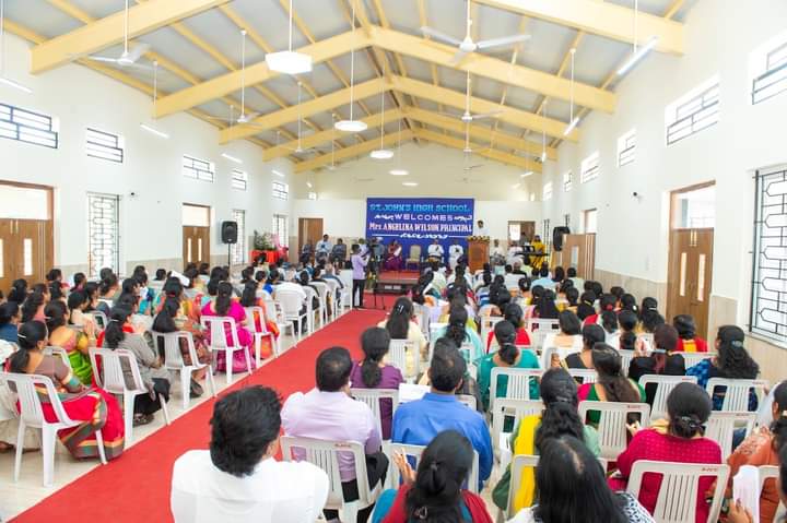 Installation of Principal St. John's High School | Karnataka Central ...