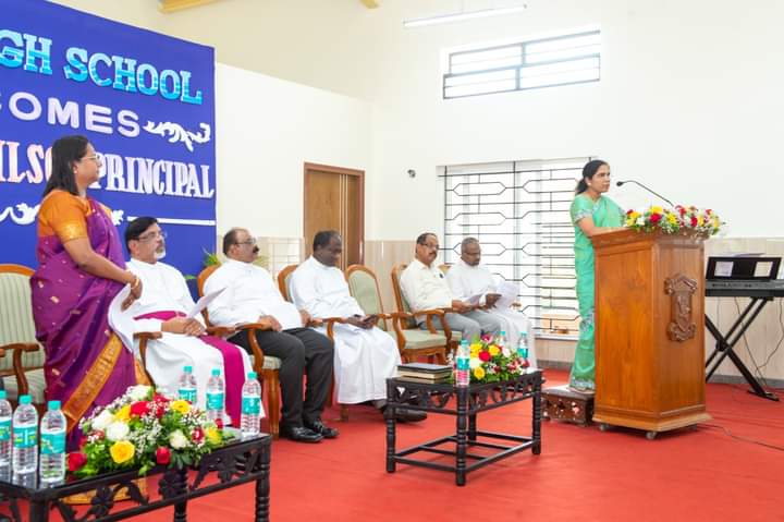 Installation of Principal St. John's High School | Karnataka Central ...